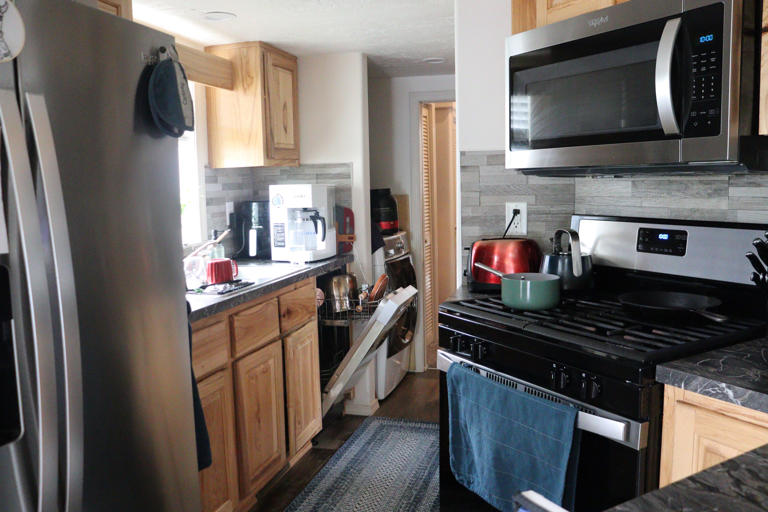 We moved into a tiny house in a small Wyoming town. It was dreamy at ...