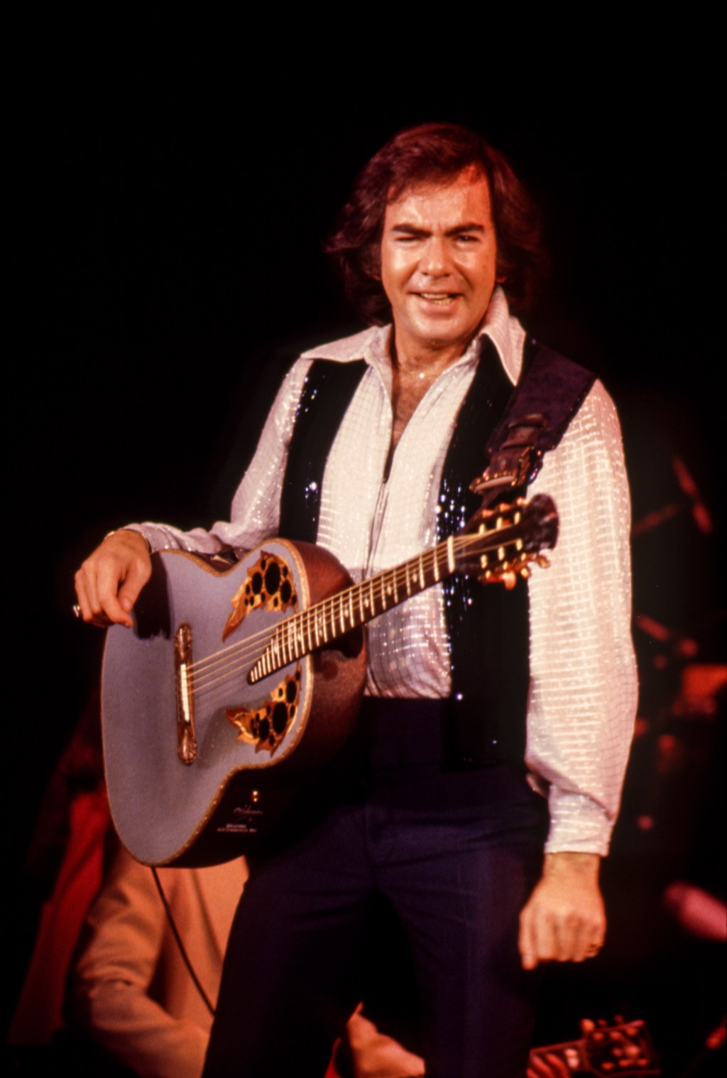 Hugh Jackman reveals startling new look as Neil Diamond impersonator in ...