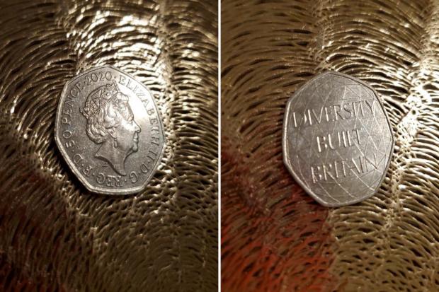 'Very rare' Queen Elizabeth 50p coin on sale for over £18,000 in County ...