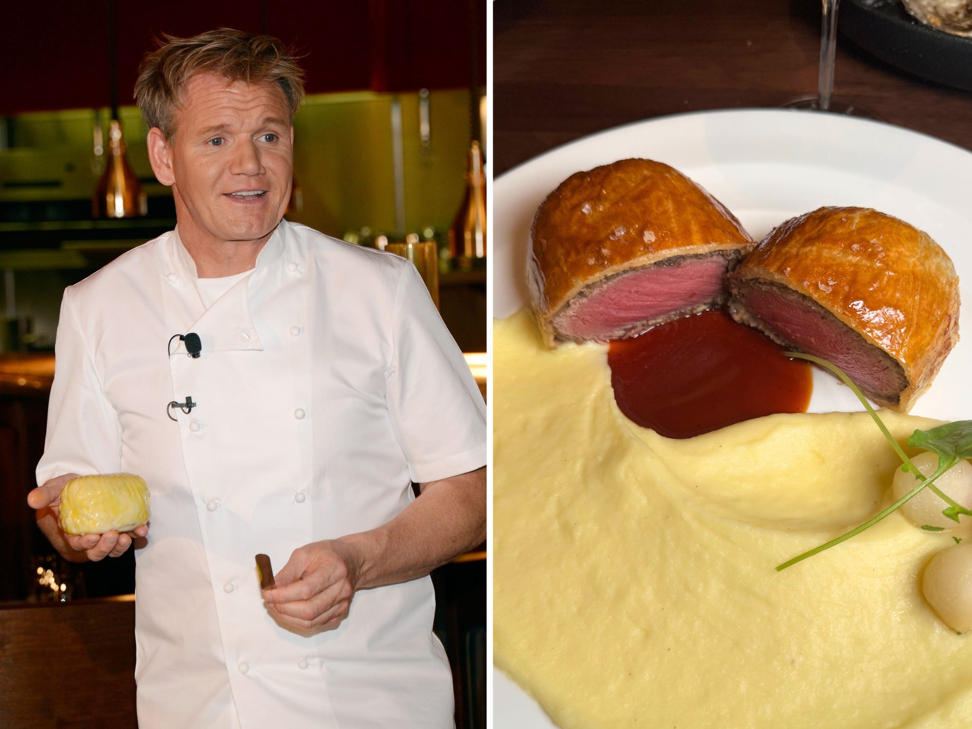 I dined at Gordon Ramsay's Hell's Kitchen restaurant and tried his $72 ...