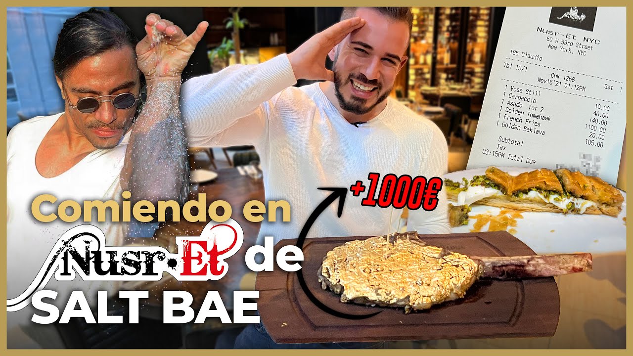Comer el Golden Tomahawk de Salt Bae en Nueva York: ¡casi 2000