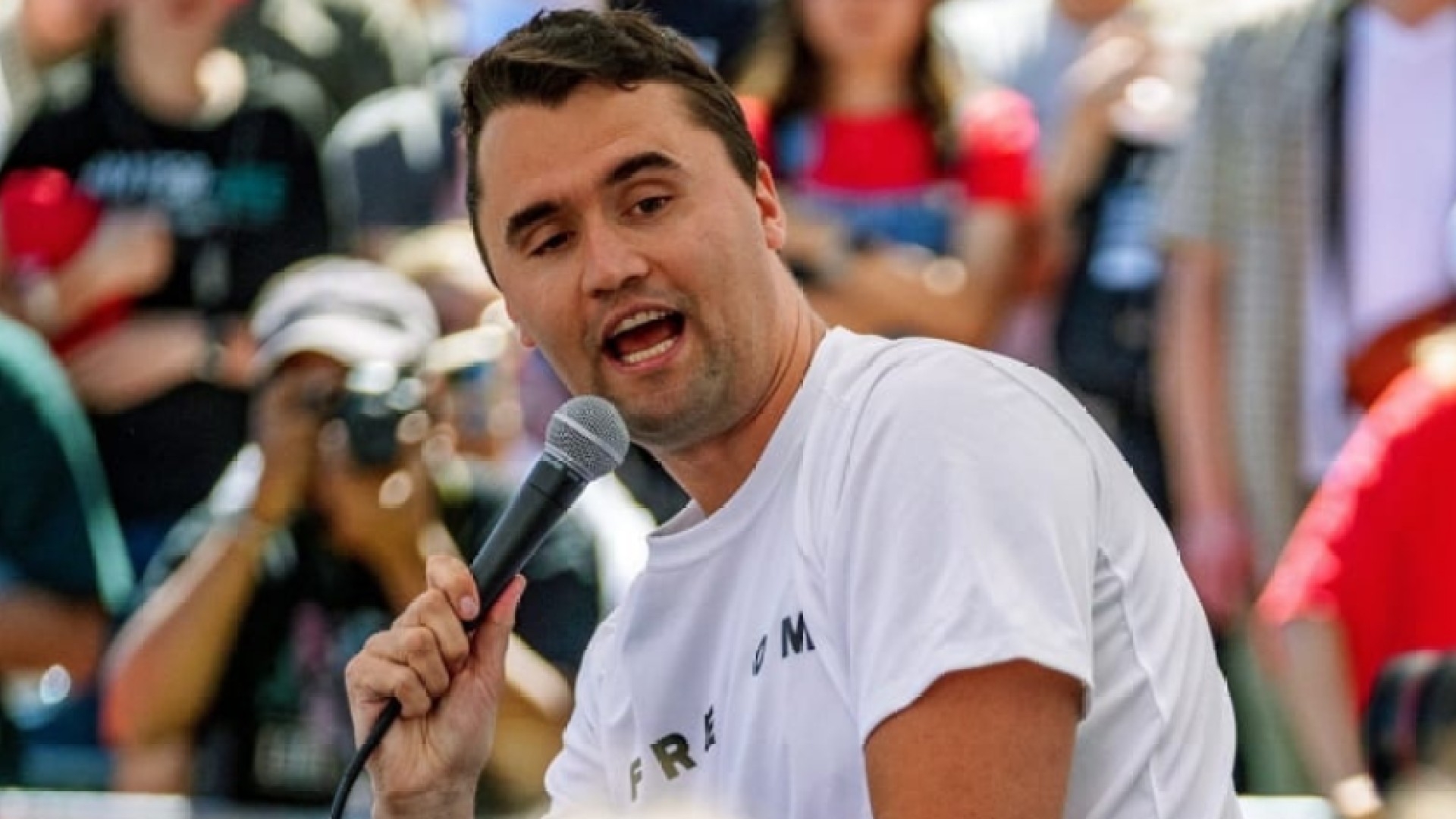 Reporter who witnessed Charlie Kirk shooting speaks out