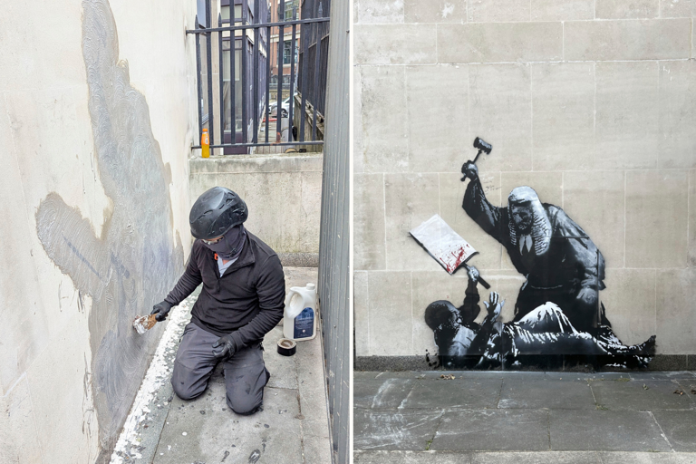 A Banksy Mural Has Been Destroyed. It's Not the First Time