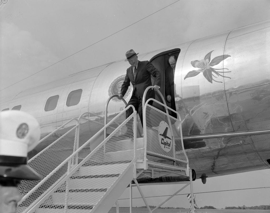 See inside Dwight D. Eisenhower's Air Force One, the only plane of its ...