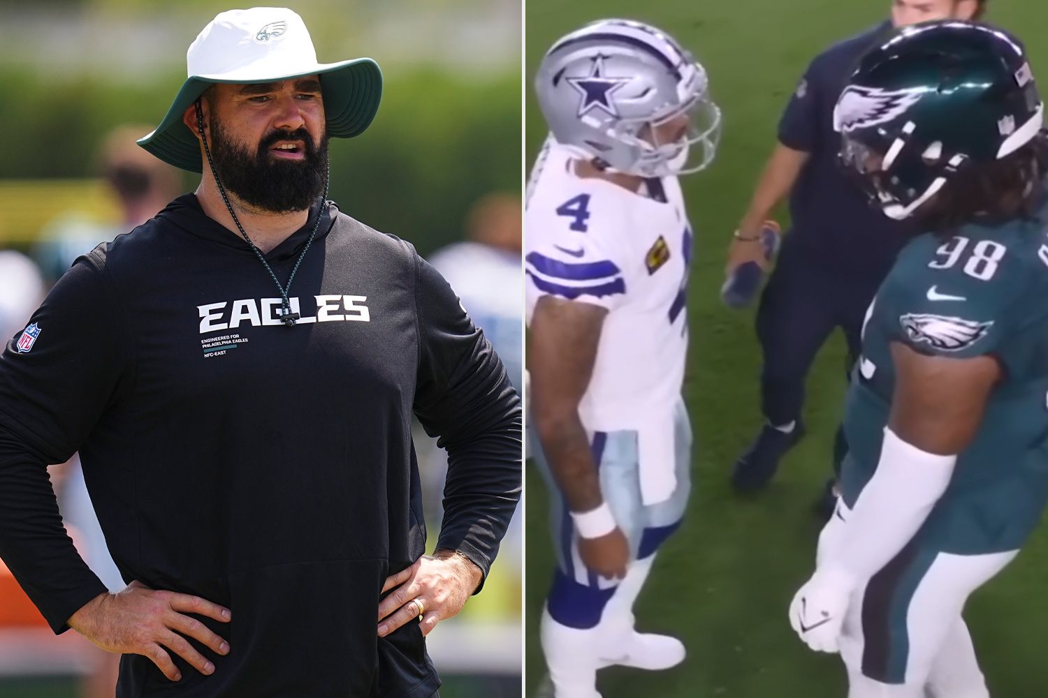 Jason Kelce Speaks Out About 'Spitgate' in Philadelphia Eagles Opening ...