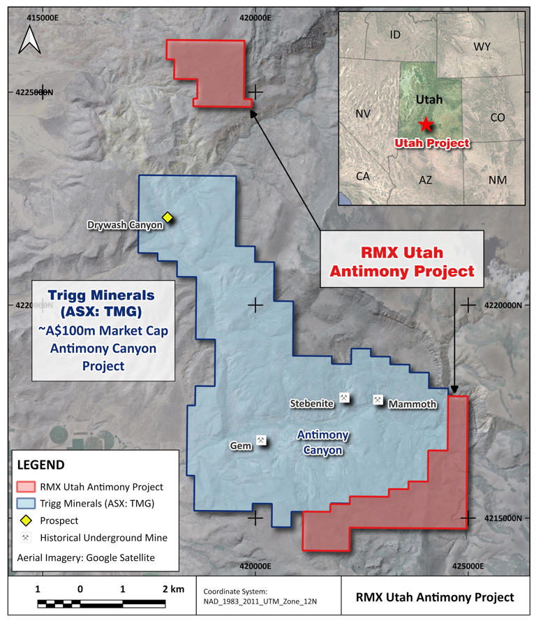 Red Mountain joins critical minerals rush in Utah’s antimony mining ...