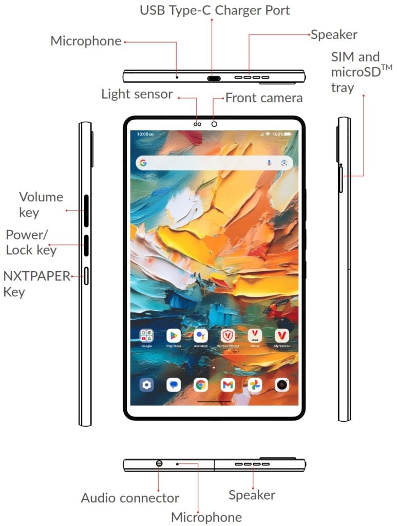 TCL’s NxtPaper display headed to a compact 8-inch 5G tablet