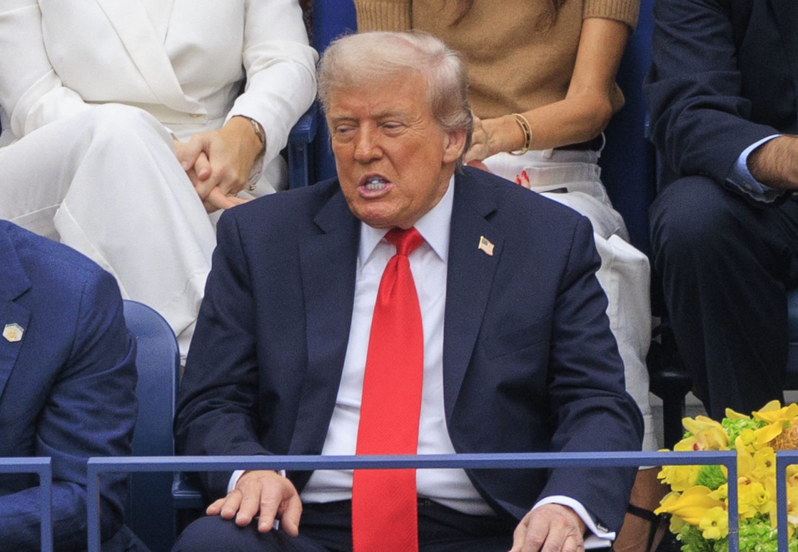 Trump dislikes standing for long periods, hides ankles