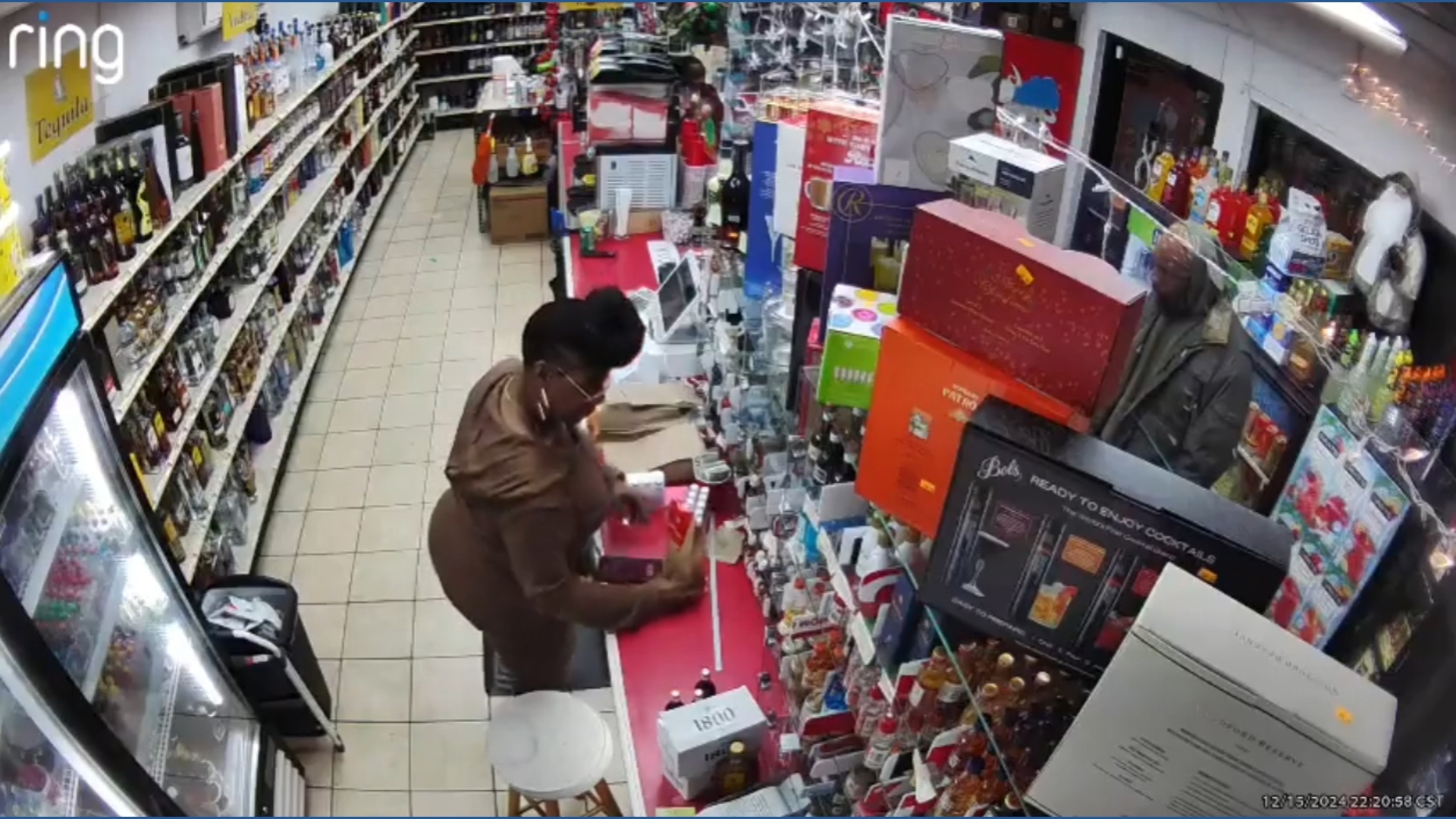 Video of Ronald Dumas, Jr. at Mid-City Liquor