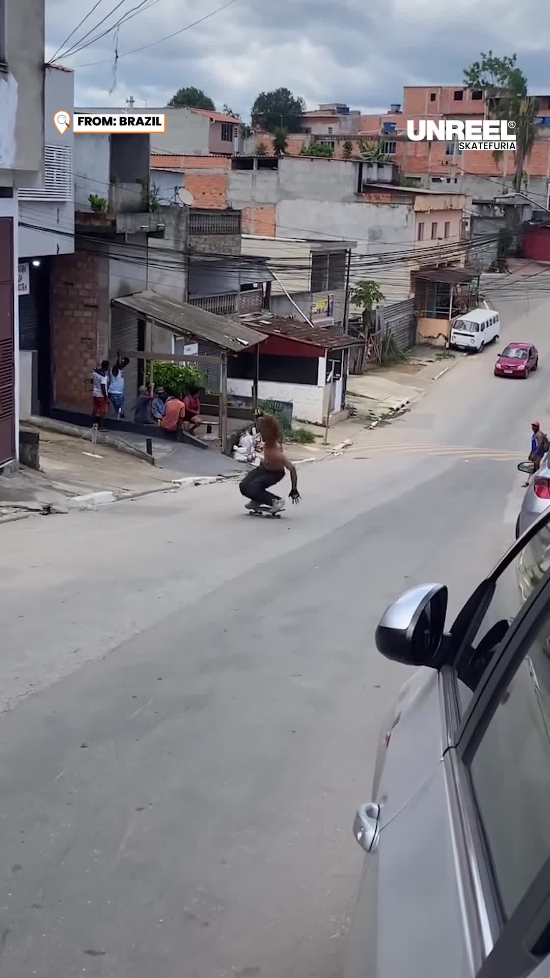 Conquering fear: Matheus Pereira's thrilling downhill skateboarding journey