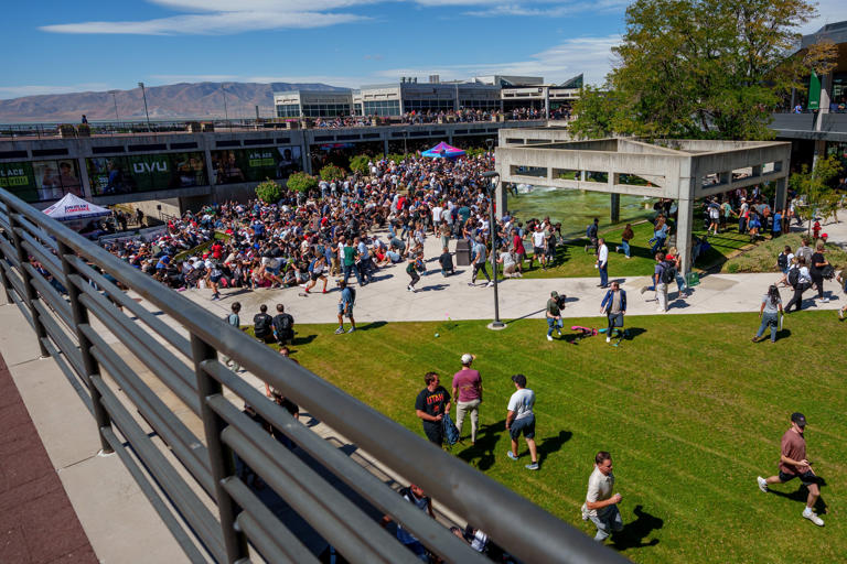 Witnesses: Here’s what they saw when Charlie Kirk was gunned down at ...
