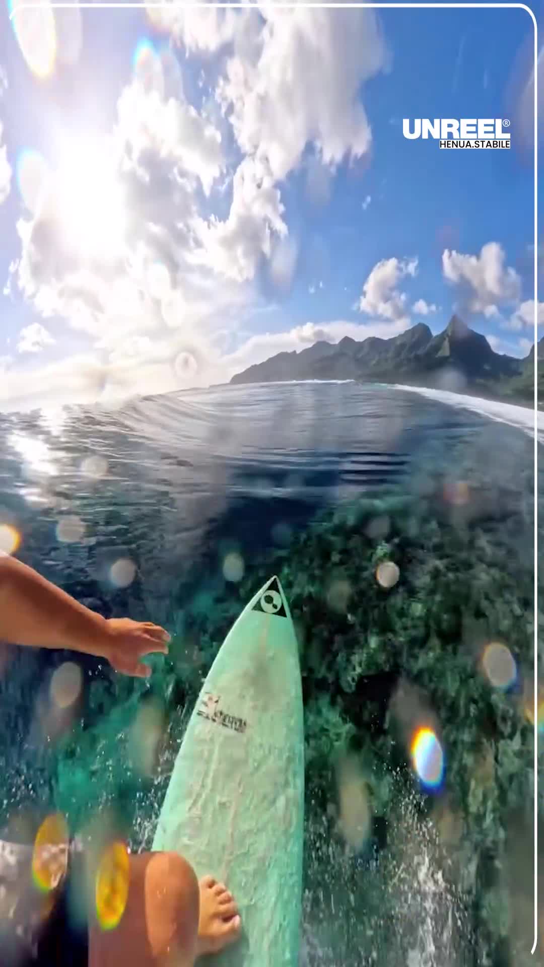 Discover Tahiti's dream waves: A day with surfer Henwa in turquoise ...