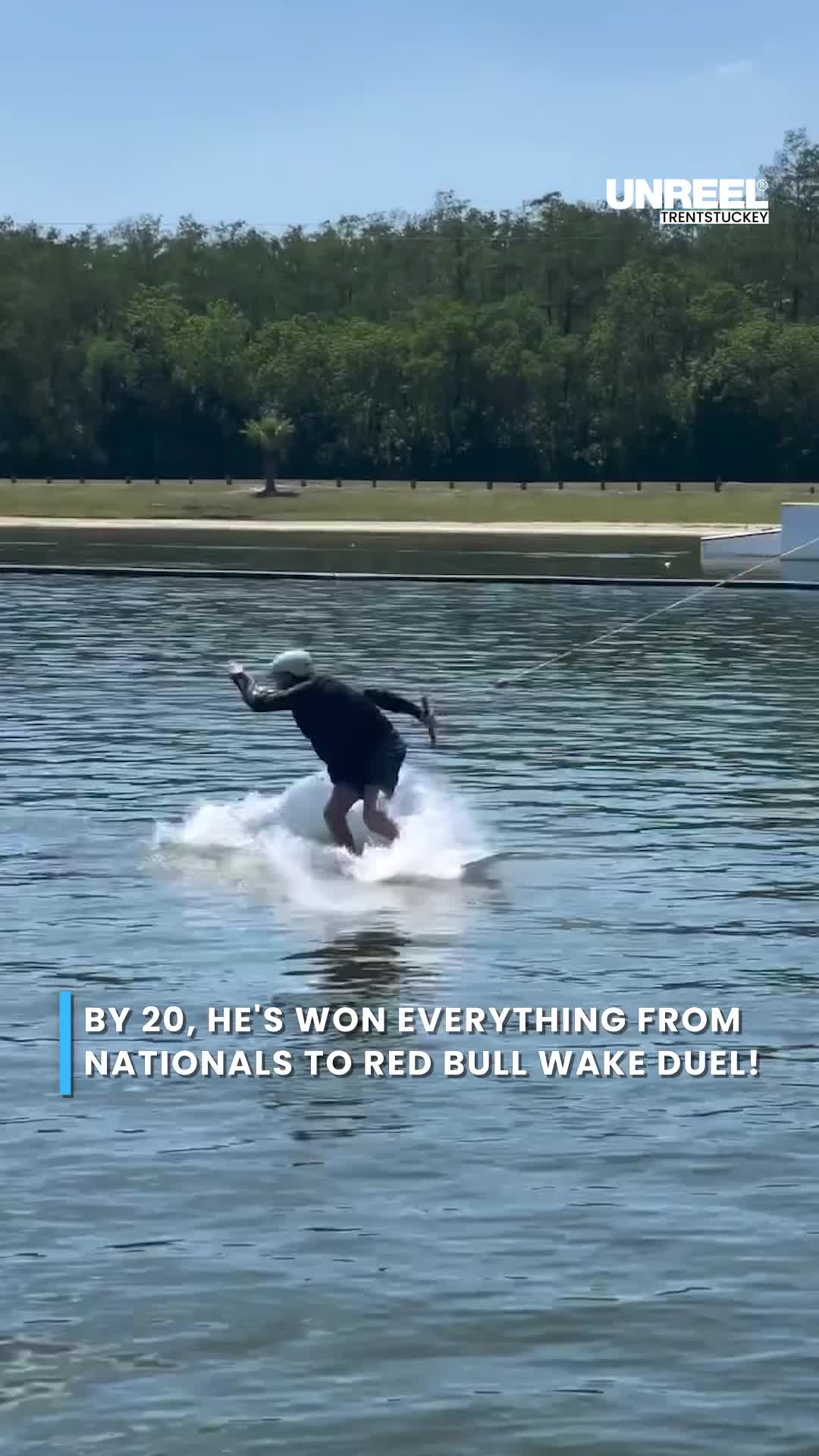 Trent Stuckey's wakeboarding odyssey: Captivating feats & dreams in motion!