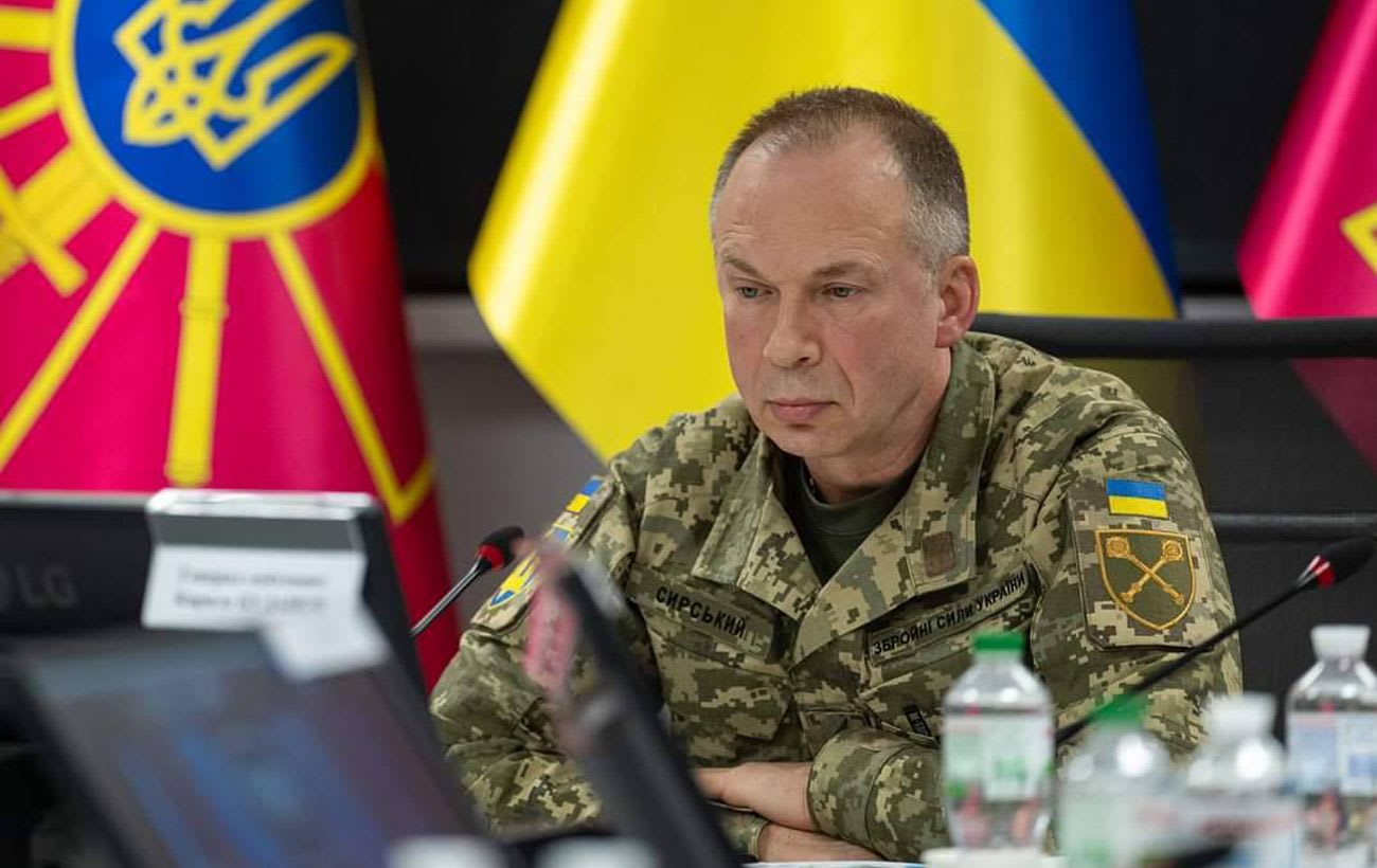 Ukraine commander-in-chief warns Russia backed by axis of evil partners