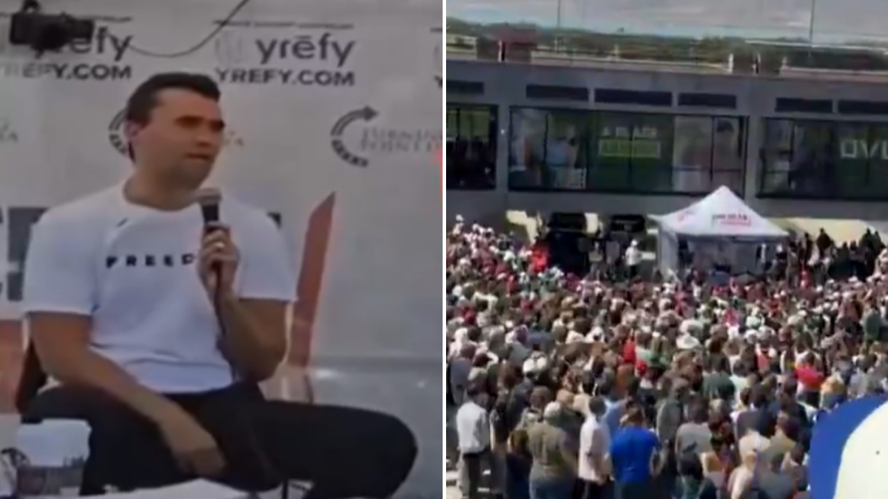 Charlie Kirk 'sniper' attack leaves conservative activist dead during ...