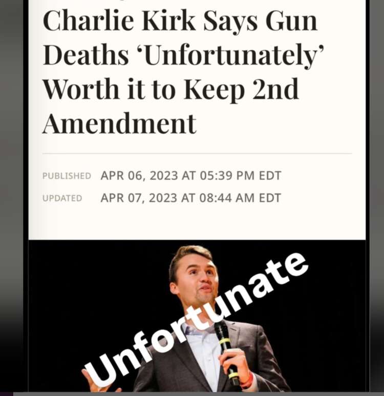 Texas lawmaker faces backlash after sharing kirk's 'unfortunate' gun ...