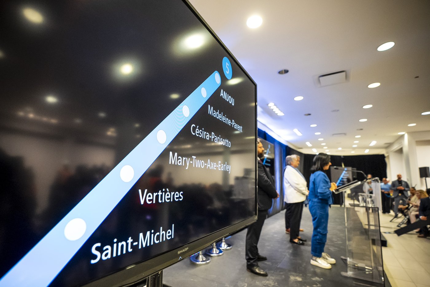 Une nouvelle station de métro en hommage à la militante mohawk Mary Two ...