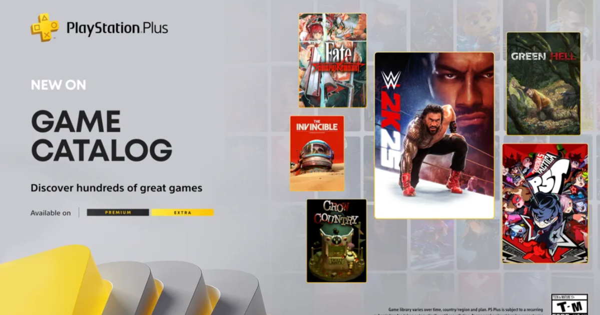 WWE 2K25 Added To PlayStation Plus Game Catalog