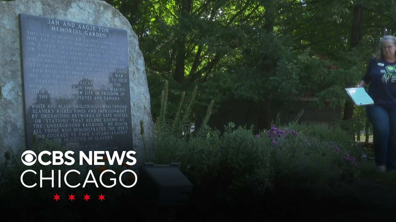 Memorial garden along Underground Railroad in South Holland maintained ...