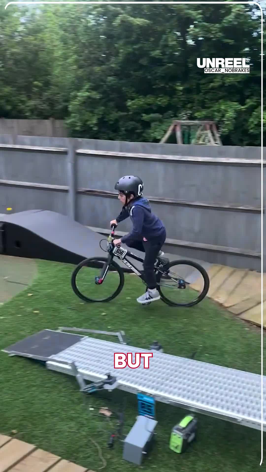 Meet Oscar Sanders: Transforming His Backyard Into a BMX Paradise!