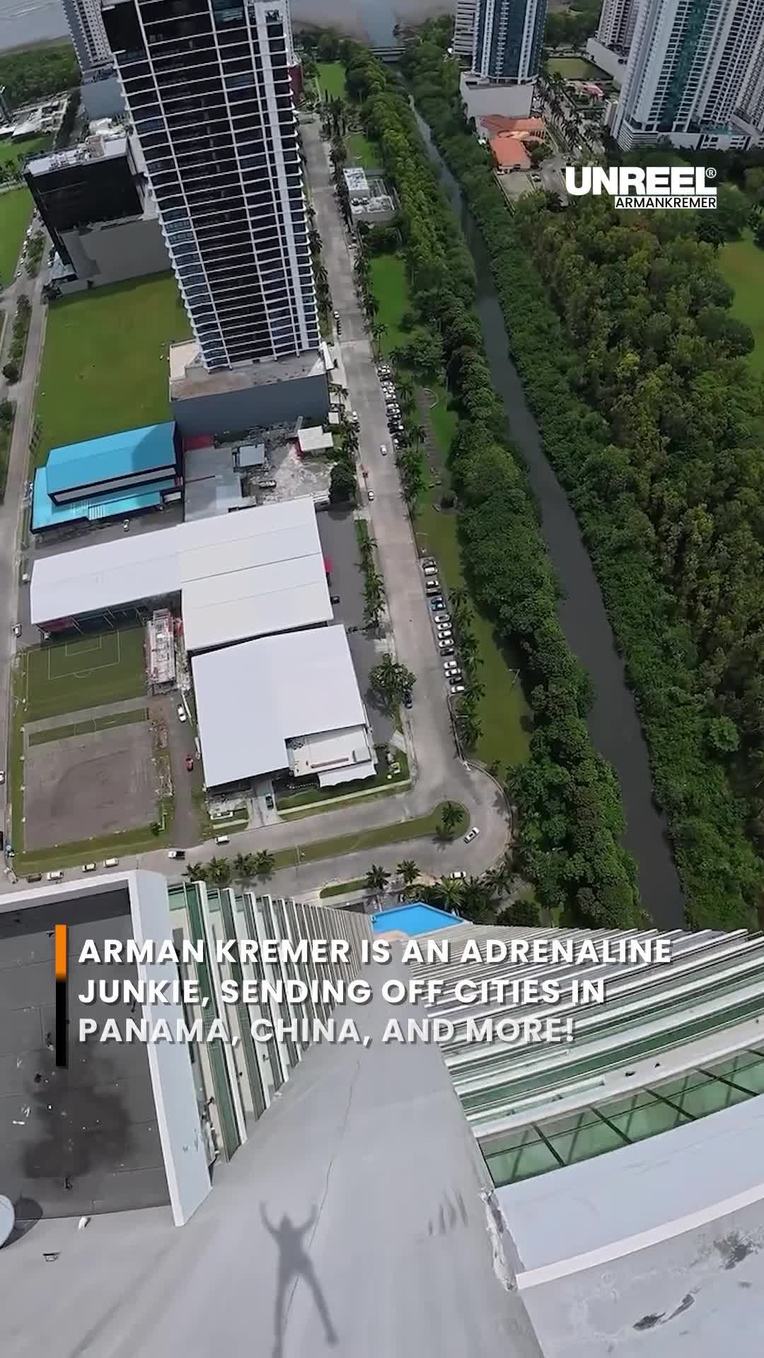 Arman Kremer's epic BASE jumping adventures: Thrills from Miami to Panama!