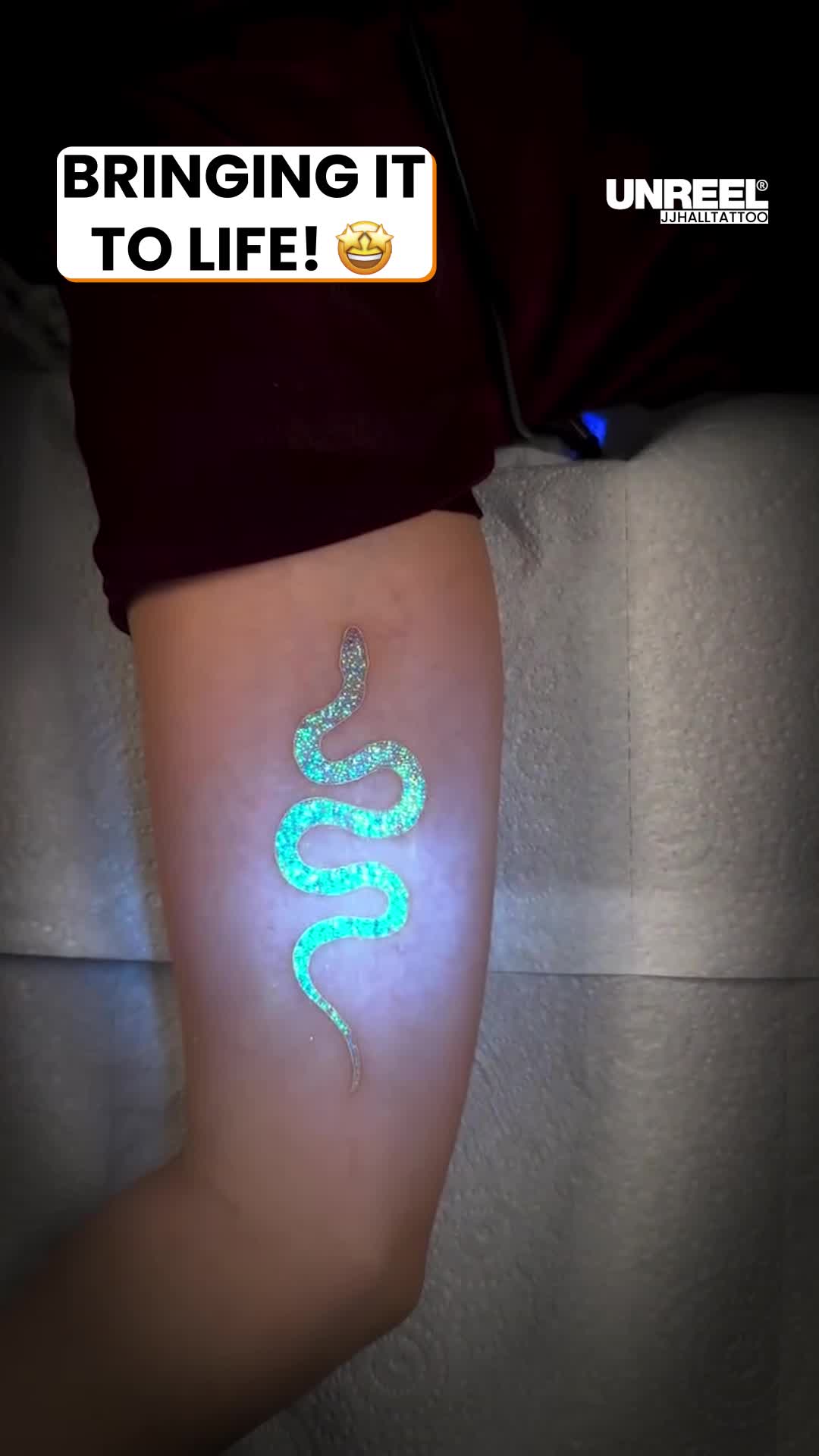 Illuminate your ink: Discover UV-reactive tattoos with JJ Hall
