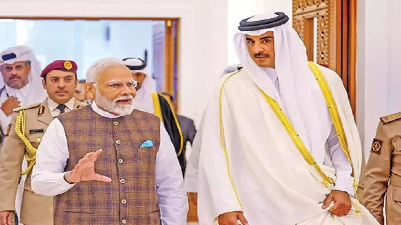 PM Modi speaks to Qatar Amir; India slams Israel in rare development ...