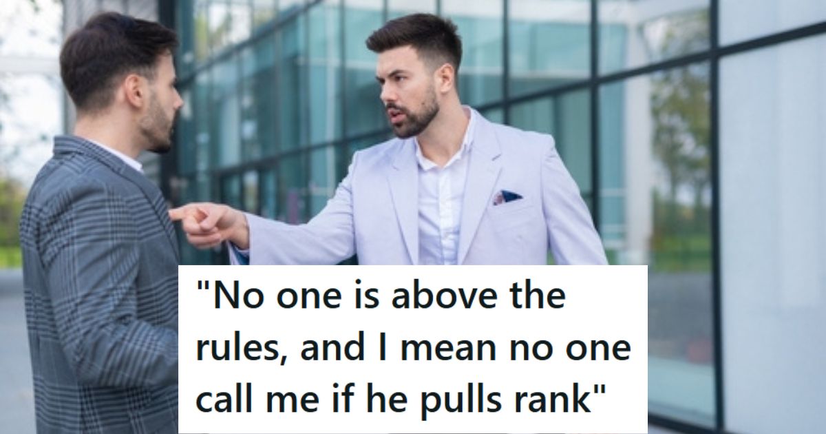 Sales Manager Was Told An Executive Wouldn’t Pull Rank, But He Did. So ...