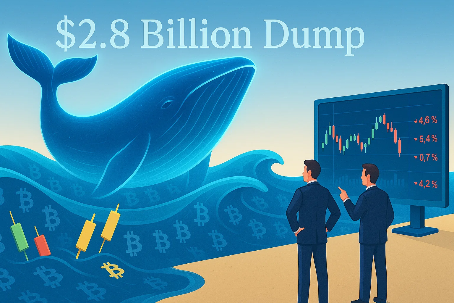 $2.7B Whale Dump Just Nuked Bitcoin — Major Flash Crash Sends Traders Scrambling 💥