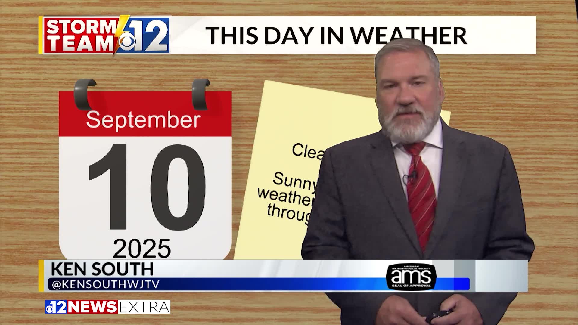 12 News Extra: This Day in Weather - Evening