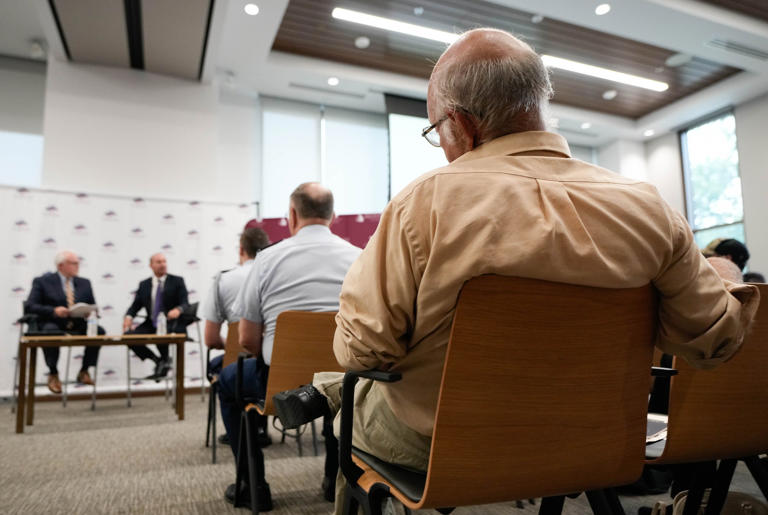 George Zinn, arrested on suspicion of obstruction after Charlie Kirk ...
