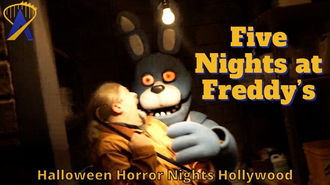 Five Nights at Freddy's Haunted House at Halloween Horror Nights ...