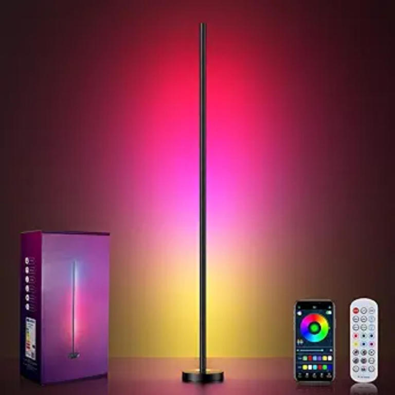 Amazon’s $30 Color Changing LED Floor Lamp Is an ‘Immersive Mood Enhancer’
