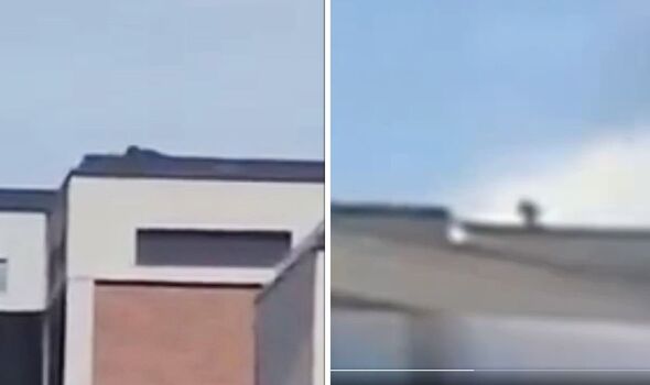 Haunting video appears to show Charlie Kirk gunman fleeing on roof ...