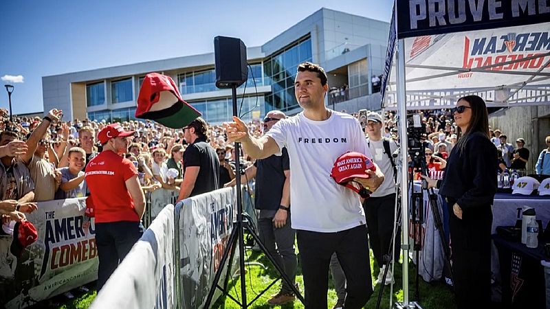 Muere el activista conservador Charlie Kirk, aliado de Trump, tras ser disparado en Utah