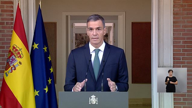 Spanish PM references nuclear bombs when talking about Israel