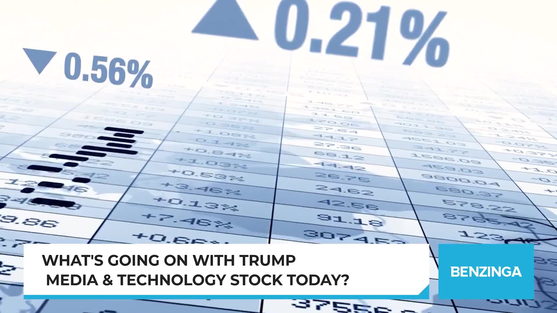 What's Going On With Trump Media & Technology Stock Today?