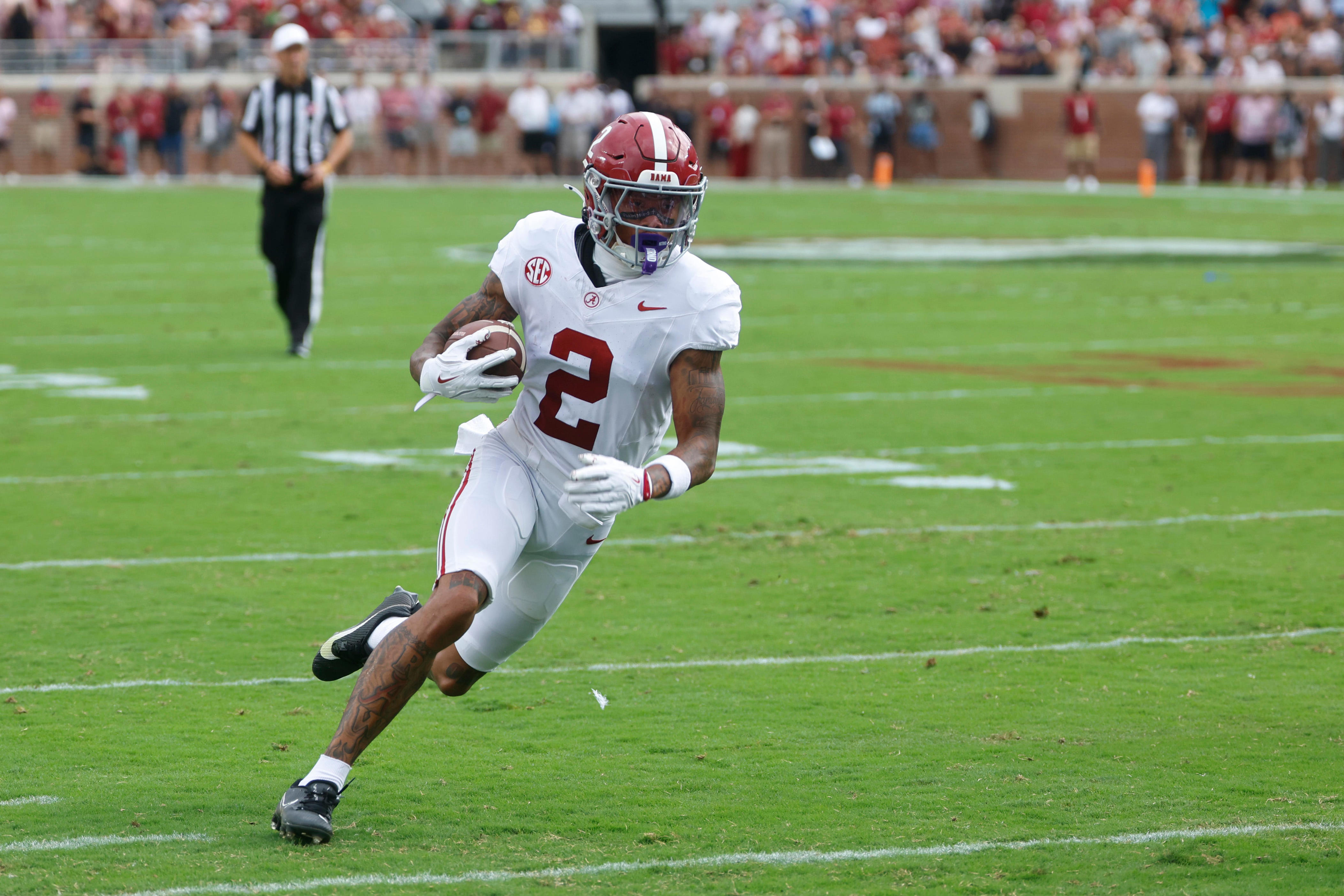 Alabama coach Kalen DeBoer confirms WR Ryan Williams' availability ...