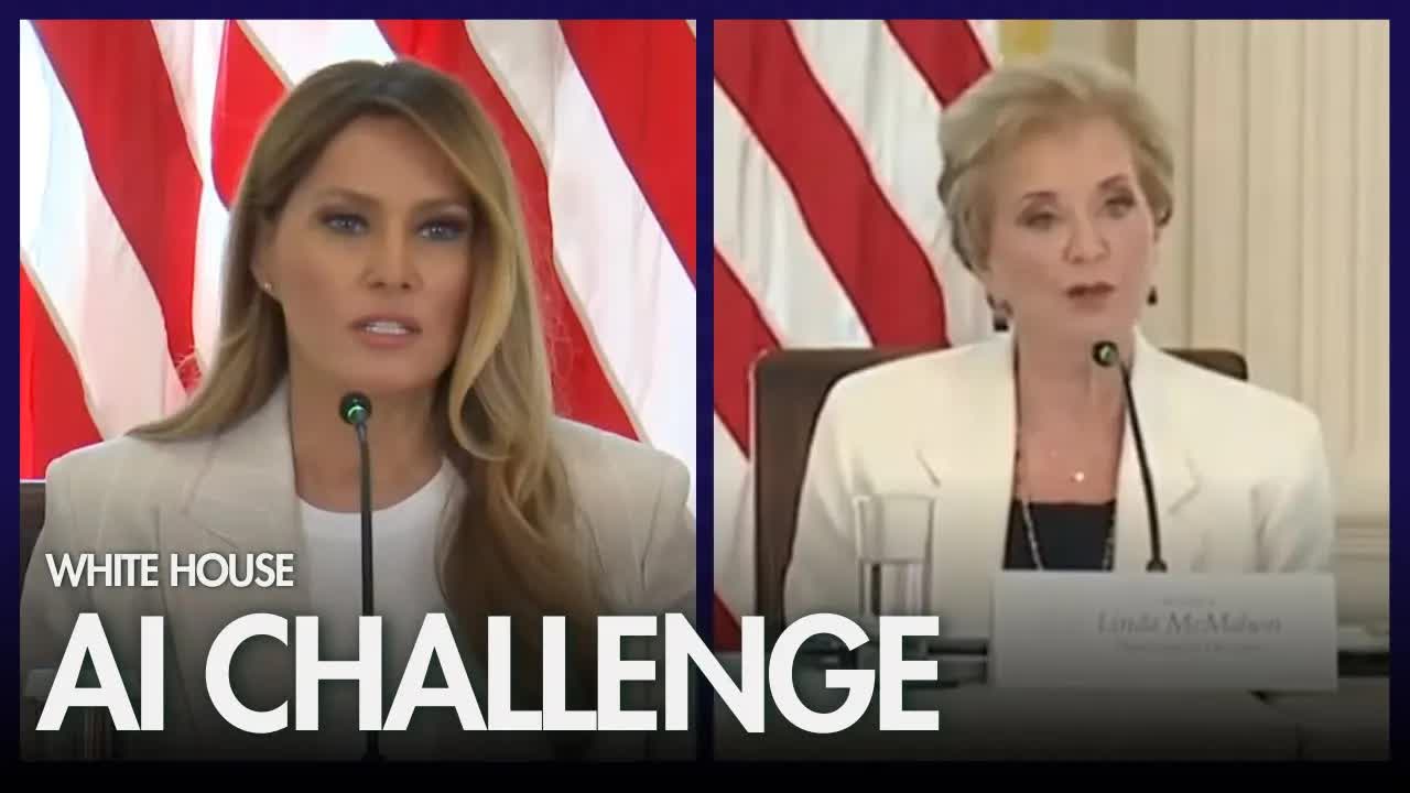 First lady and Sec. of Education announce the Presidential AI Challenge