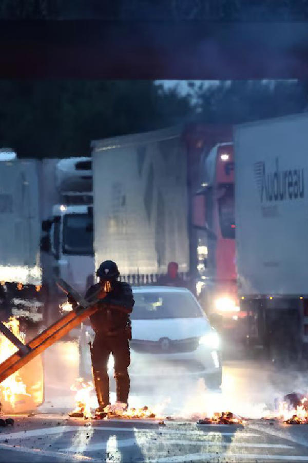 ‘Macron is the problem’: France erupts in protest as Block Everything ...