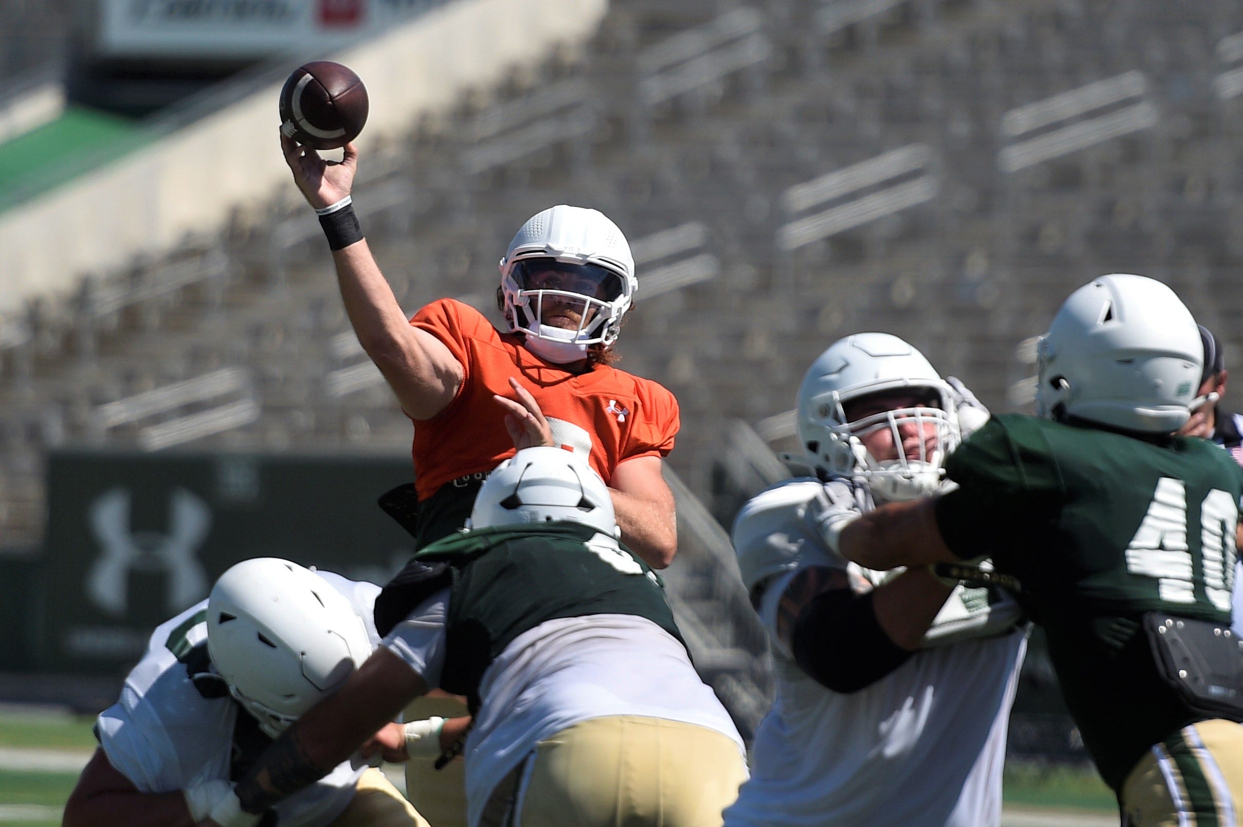 There's a QB competition at Colorado State following struggles of ...
