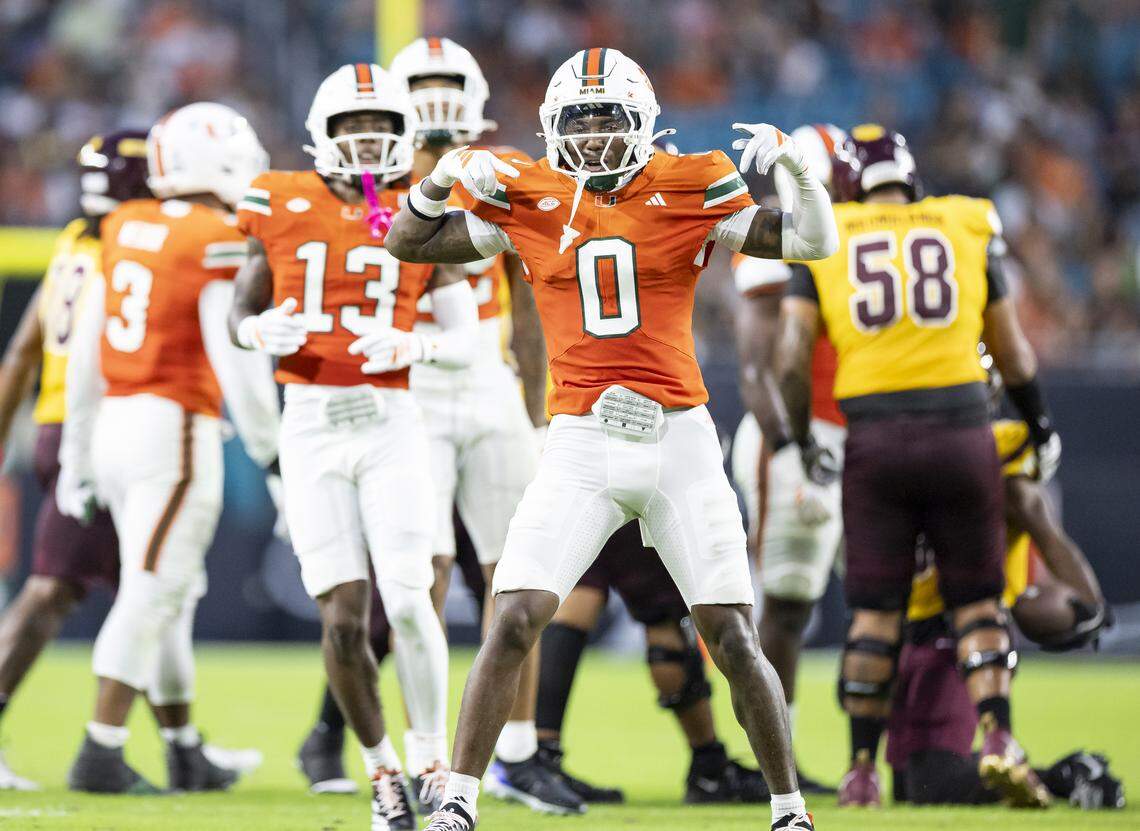 Keionte Scott has been steady to start his Hurricanes tenure. He's ...