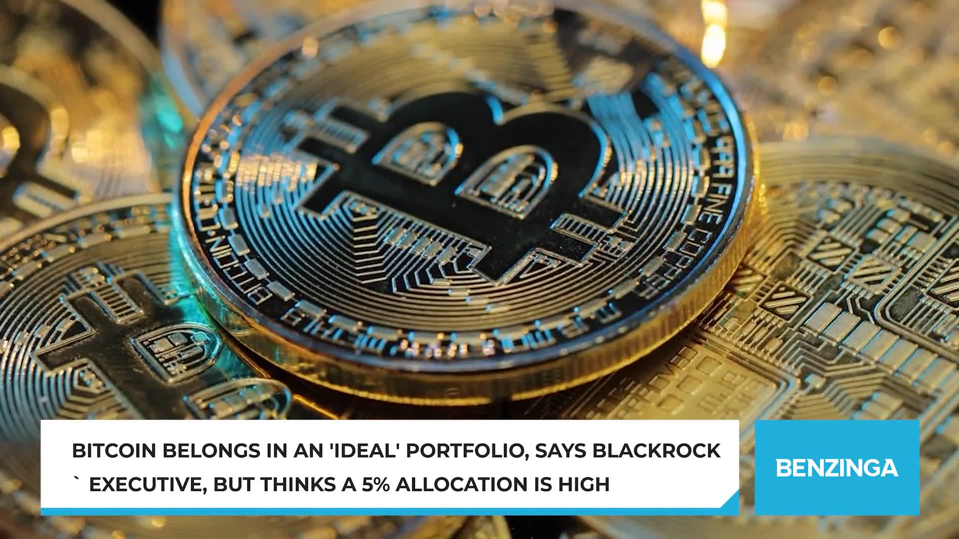 Bitcoin Belongs In An 'Ideal' Portfolio, Says BlackRock Executive, But ...