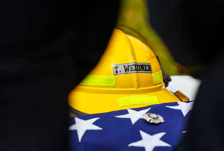 Easton firefighter Tyler Weidner remembered at memorial service ...