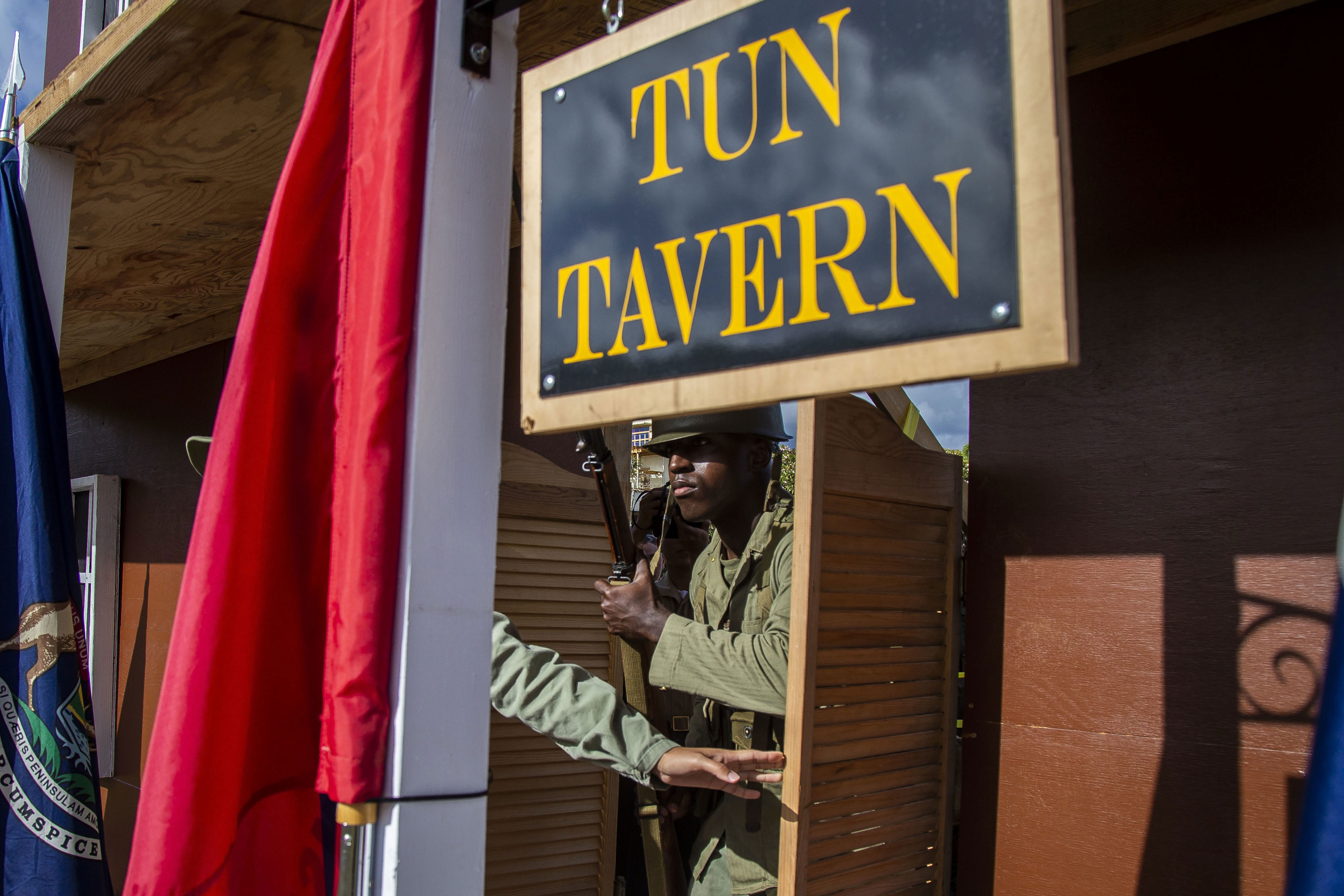 Marine vet eyes opening Tun Tavern replica in Philadelphia
