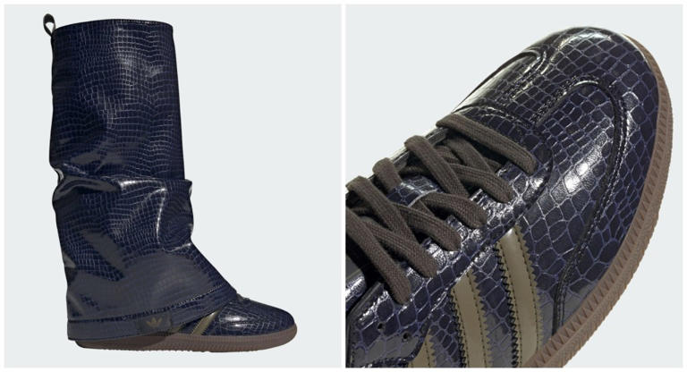 This New Adidas Samba Can Be Turned Into a Slouchy Knee-High Boot