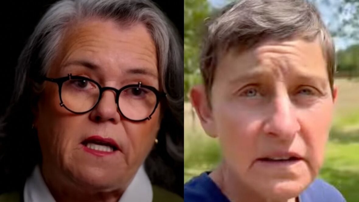Rosie O’Donnell Blasts Ellen DeGeneres After They Both Flee America ...