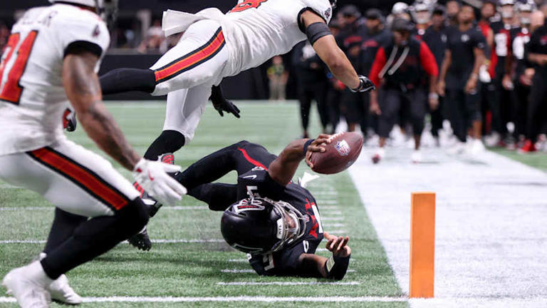 Michael Penix Recevies Solid Grade After Falcons Season Opener