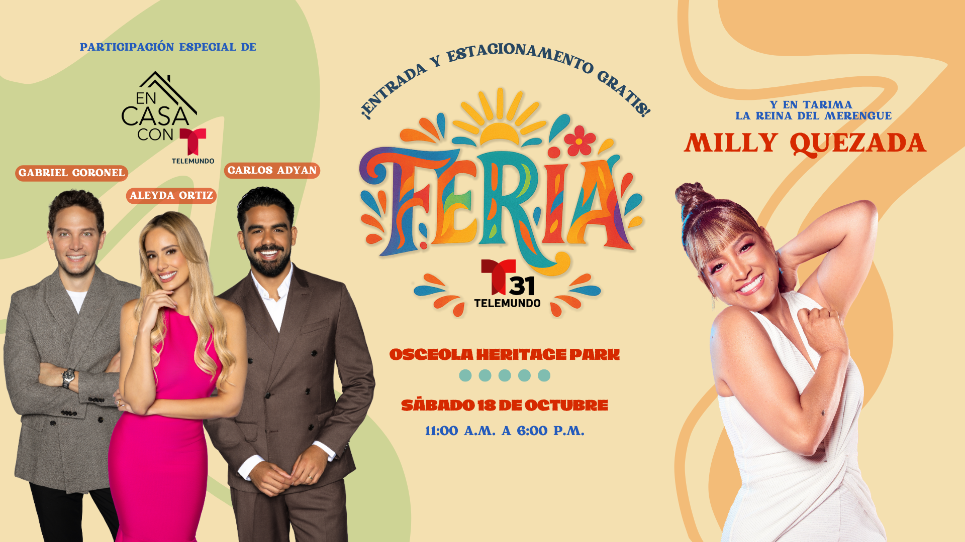 Feria Telemundo regresa a Kissimmee en noviembre 2025