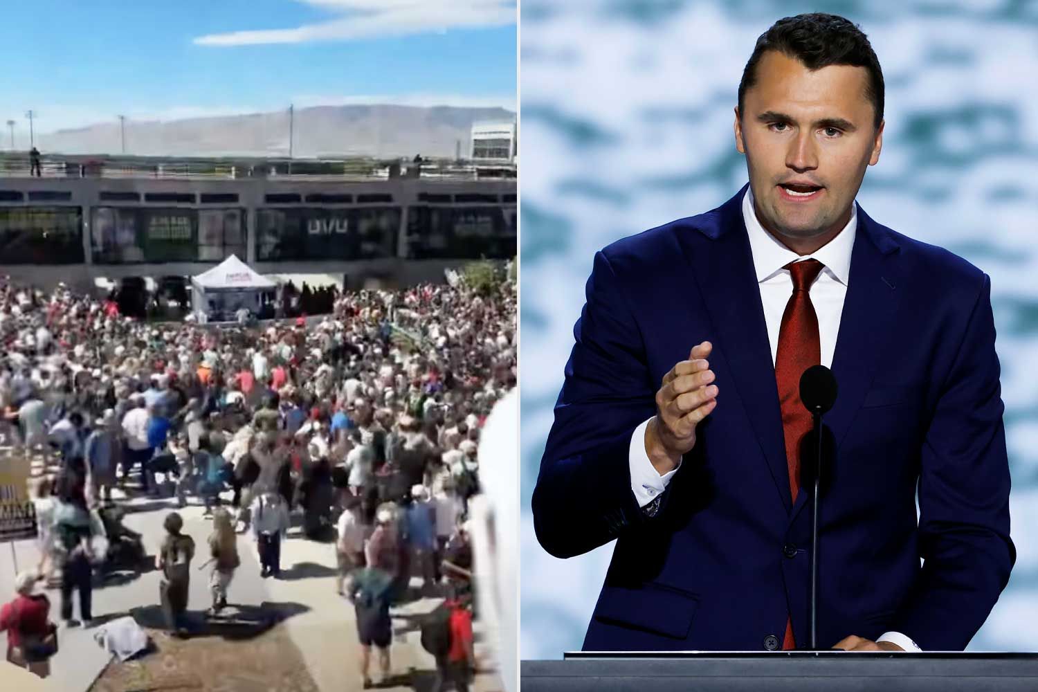 Eyewitness to Charlie Kirk Shooting Recounts Horror: 'The Shot Felt ...